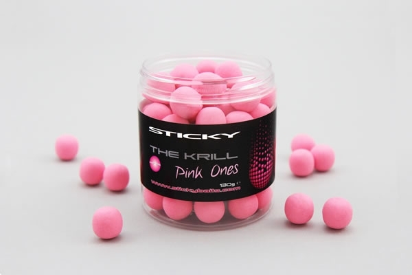 Sticky Baits The Krill Pink Ones Wafters 16mm - Johnson Ross Tackle