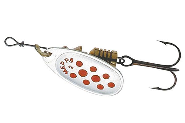Mepps Comet Red Dot Silver Size 3 Lure - Johnson Ross Tackle