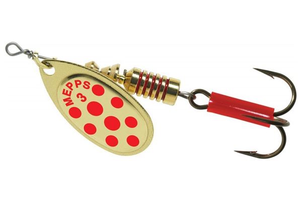 Mepps Comet Red Dot Gold Size 5 Lure - Johnson Ross Tackle
