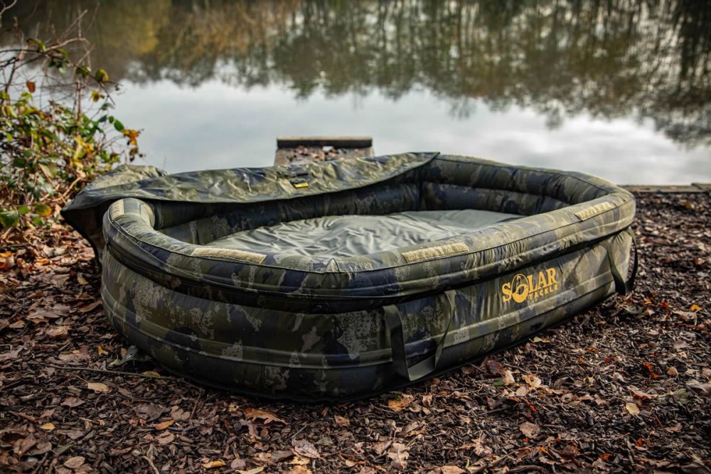 Solar UnderCover Camo Inflatable Unhooking Mat - Johnson Ross Tackle